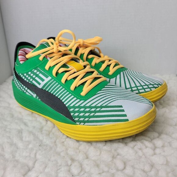 Puma | Shoes | Puma Clydeallpro X Buddy The Elf Mens Sz 85 Green Yellow ...